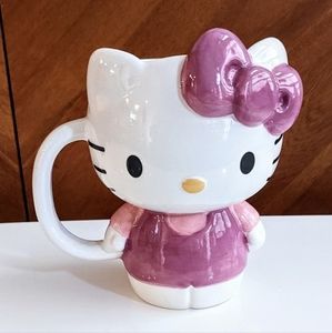 Hello Kitty | Dining | Last New Sanrio 3d Standing Hello Kitty Mug Cups ...